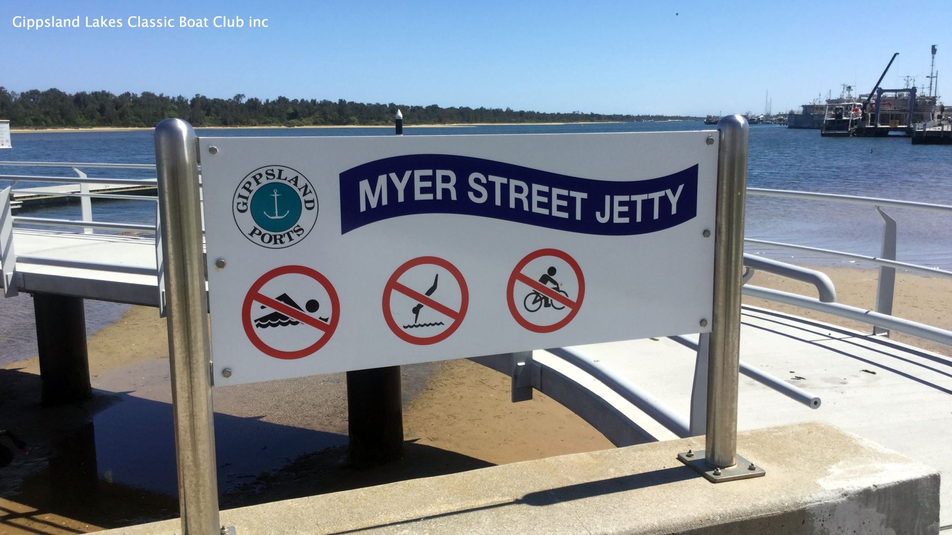Lakes Entrance - Myer Street Jetty | Gippsland Lakes Classic Boat Club
